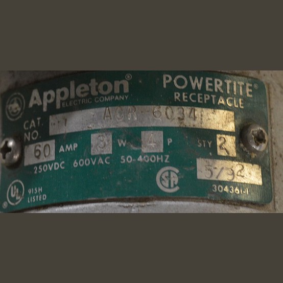 Appleton Powertite Plug