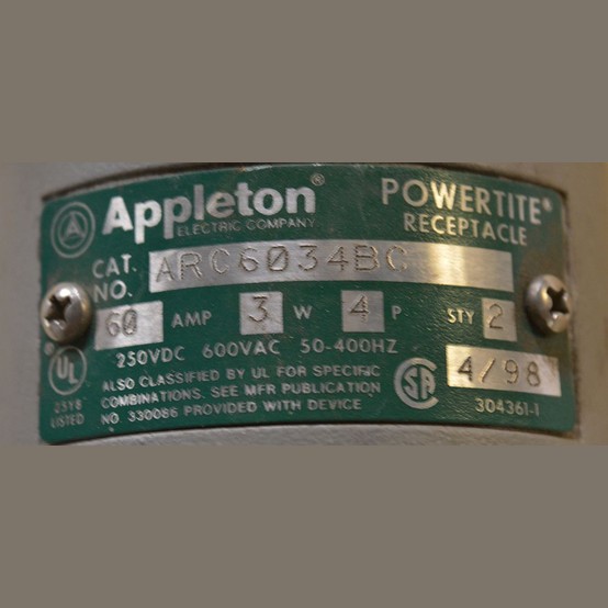 Appleton Powertite Plug