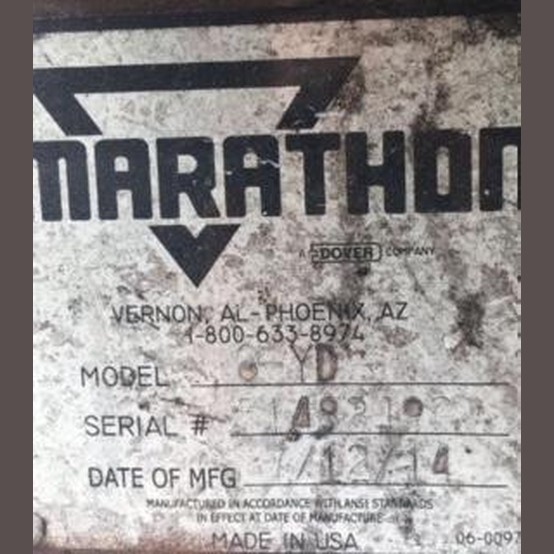 2014 8 Yard VIP Marathon Compactor