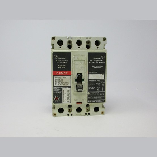 100 AMP WESTINGHOUSE HMCP BREAKER