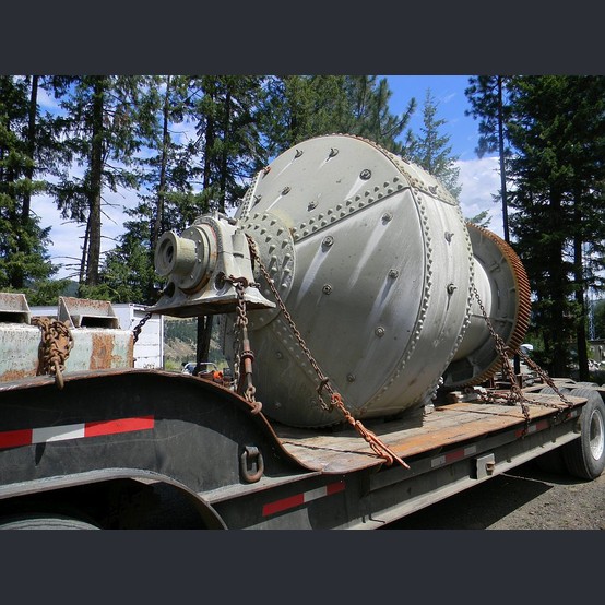 Hardinge Conical 8ft. x 22in. Ball Mill