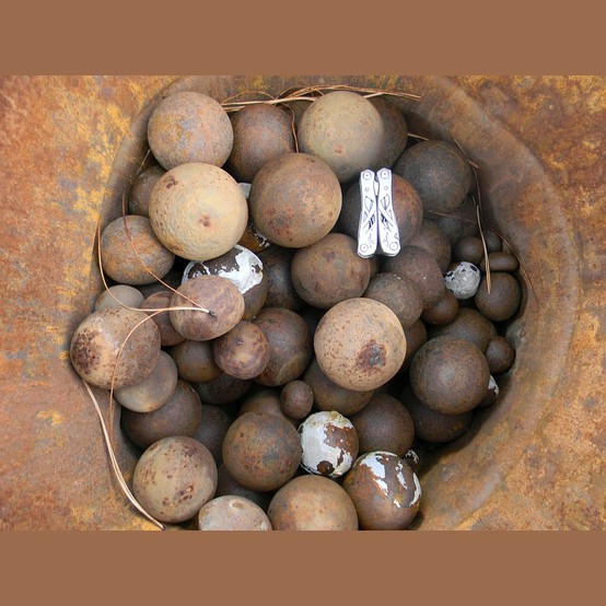 Hardinge Conical 8ft. x 22in. Ball Mill