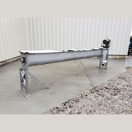 14in. Dia. x 14ft. Long Stainless Steel Screw Auger