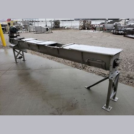 14in. Dia. x 14ft. Long Stainless Steel Screw Auger