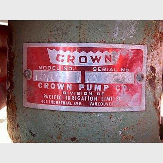 Crown Centrifugal Pump