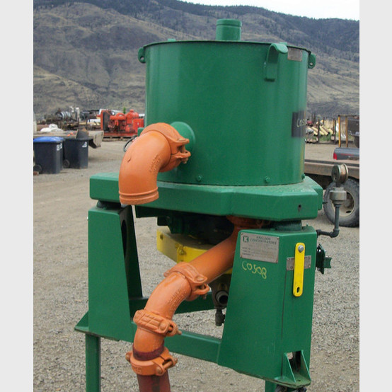 Used Knelson Concentrator. 12 in. Supplied with Poly Bowl. Driven by 2 ...