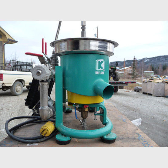 Used 3 in. Knelson Concentrator. Model: KC-MD3-G4 Cone sold by Savona ...