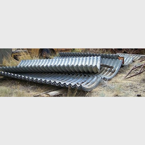 48ft x 10.5ft Diameter Multi-Plate Culvert. Comes in 12ft lengths, with ...