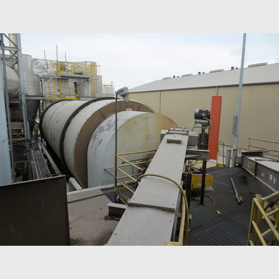 Used ICM Stainless Steel Rotary Dryers. 13.5 ft. dia. x 40 ft. Long ...