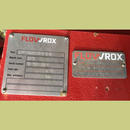 Flowrox Peristaltic Slurry Pump