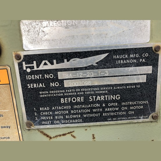 Hauck High Pressure Blower