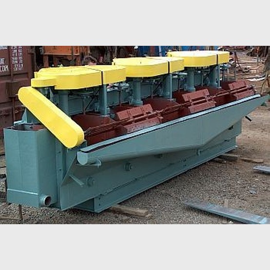 Bank of 6 Denver # 15 Flotation cells. Unit was supplied refurbised and ...