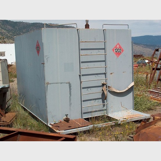 Used Fuel Tank for Sale. 8 ft. wide x 10 ft. long x 7 ft. high. 3,500 ...