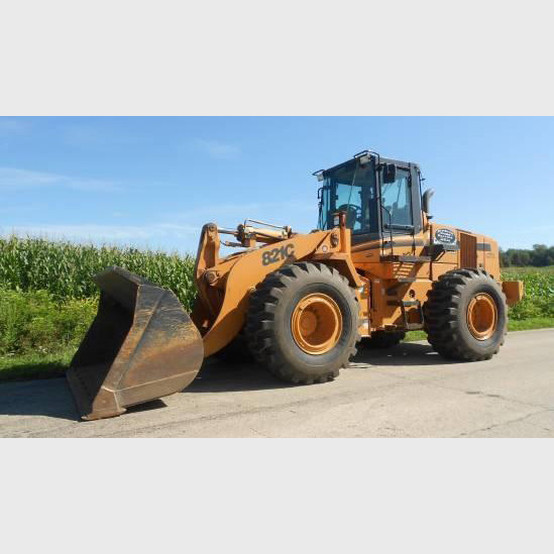 2004 Case Loader. "Excellent Condition!" Model: 821C. C/W 6 yd. Cleaning Bucket; 4 yd. GP ...