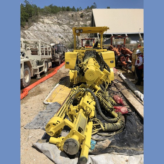 Sandvik Tamrock and Atlas Copco Simba Longhole Jumbo Drill Package