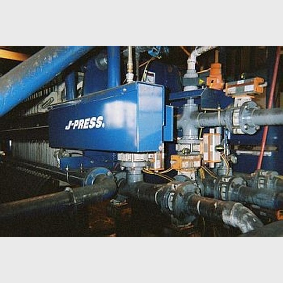 US Filter: J-Vap Filter Press Model: 1000v30-22-16ssylc,480 volt ...