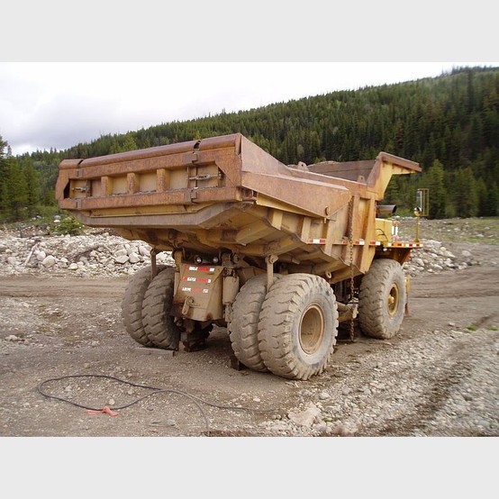 Used Wabco Rock Trucks. 35 Ton Capacity. Detroit 12 Cylinder Diesel ...