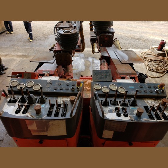 Perforadora Jumbo Sandvik DD320 de 2 brazos