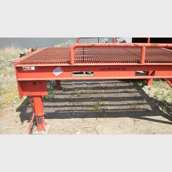 30,000 lb. Capacity Long Loading Ramp. 8 ft. Wide x 30 Ft. Long. 20 ft ...