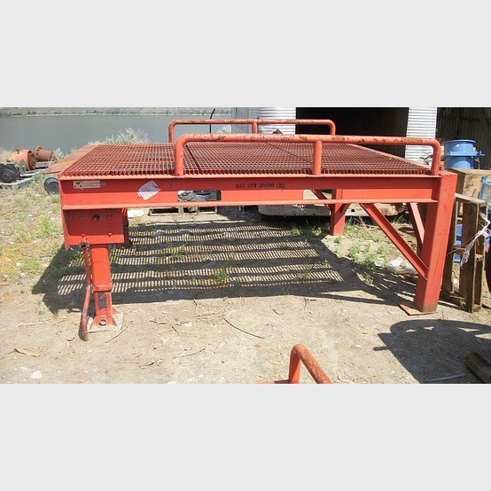 30,000 lb. Capacity Long Loading Ramp. 8 ft. Wide x 30 Ft. Long. 20 ft ...