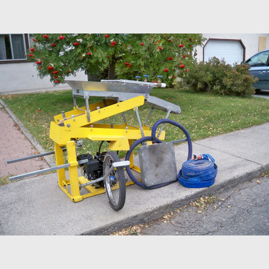 Model A Flying Dutchman Sluice Box Wash Plant for Fine Gold Recovery ...