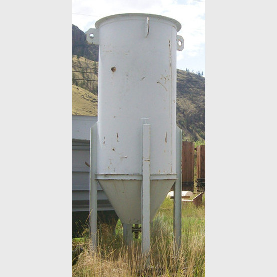 48 in. x 10 ft. Open Top Tank. 2 in. Bottom Discharge.