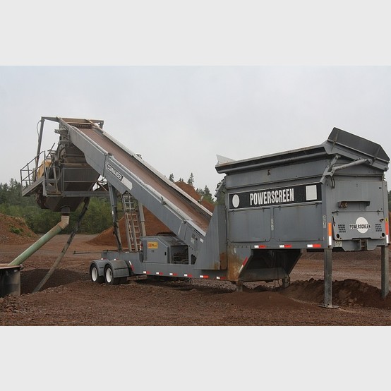 350 Ton Per Hour Classifying Plant. 10 ft. x 40 ft. Greystone Portable ...