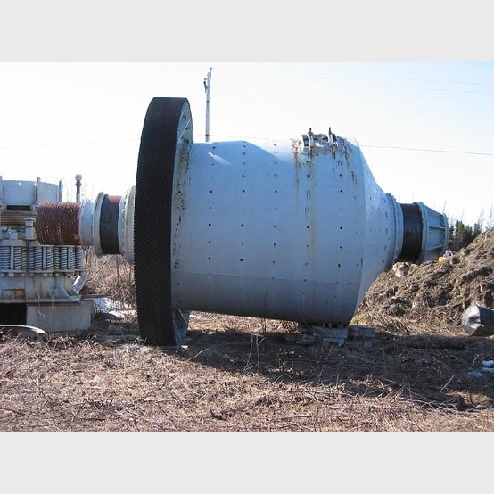 10 1/2 ft. dia. x 10 ft. x 9 ft. Hardinge Tricone Ball Mill for sale by ...