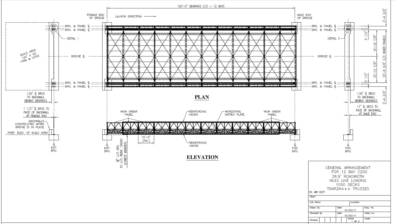 Mabey 120 ft. 2 Lane Traffic Bridge