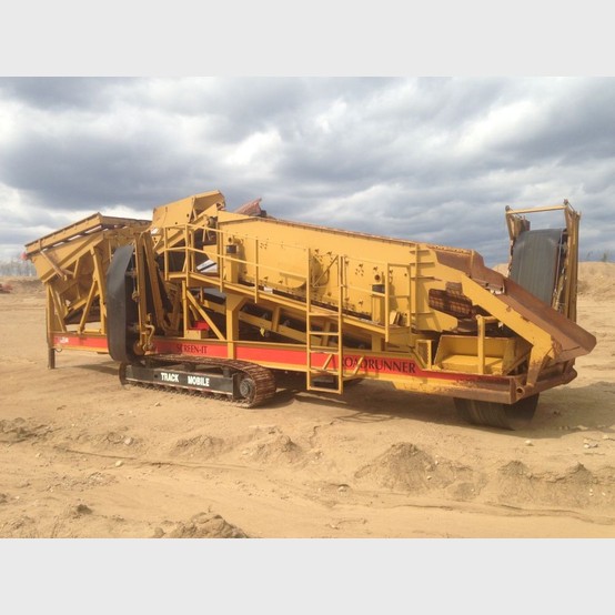 6 x 16 CEC 2 Deck Track Mounted Screener for Sale by Savona Equipment ...