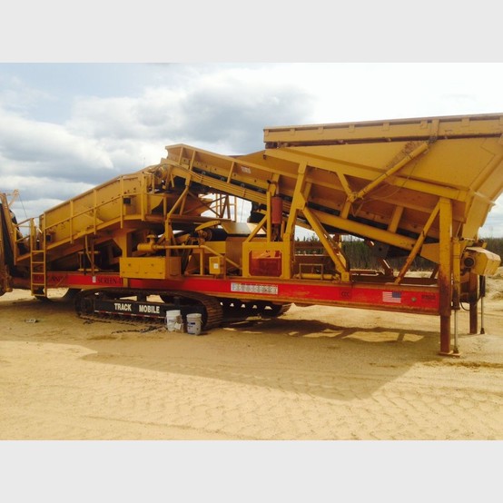 6 x 16 CEC 2 Deck Track Mounted Screener for Sale by Savona Equipment ...