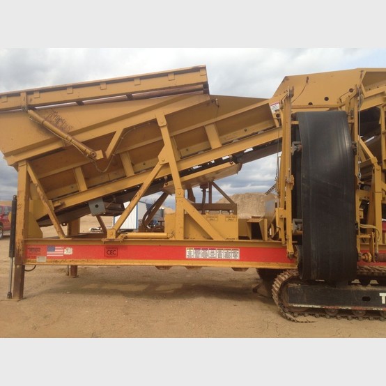 6 x 16 CEC 2 Deck Track Mounted Screener for Sale by Savona Equipment ...