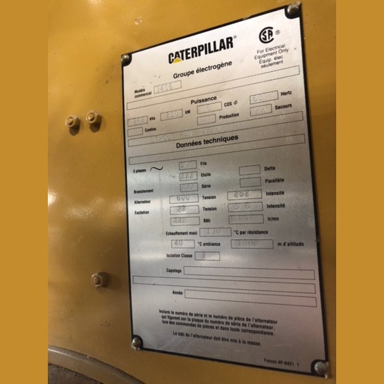 CAT 210 kW Natural Gas Generator