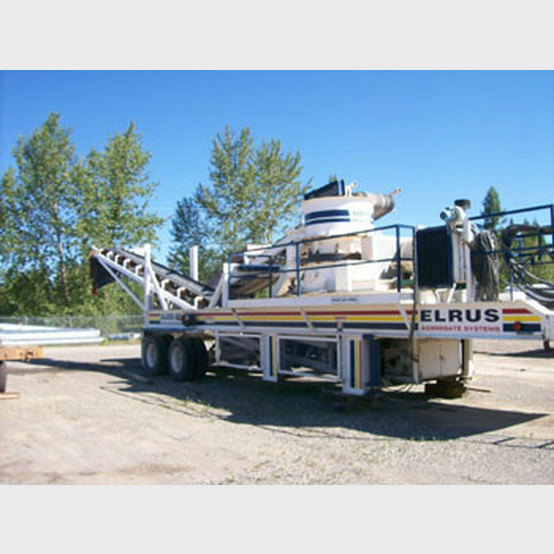 Elruss portable crushing plant