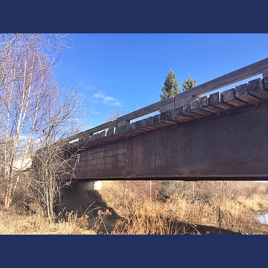 90ft. (40 Ton) Timber Deck Steel Bridge