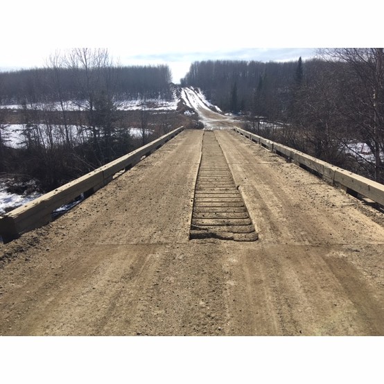 90ft. (40 Ton) Timber Deck Steel Bridge