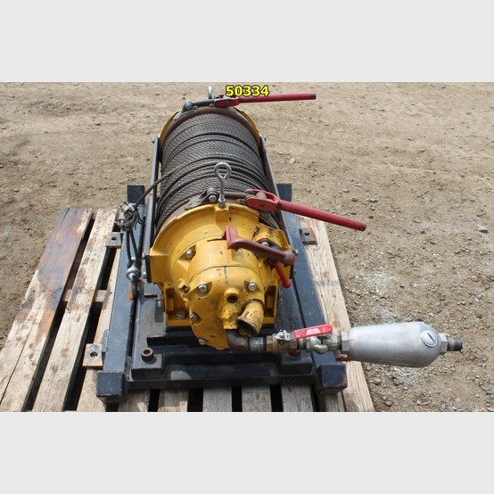 4000 lb. Chicago Pneumatic Air Operated Tugger Winch for Sale by Savona ...