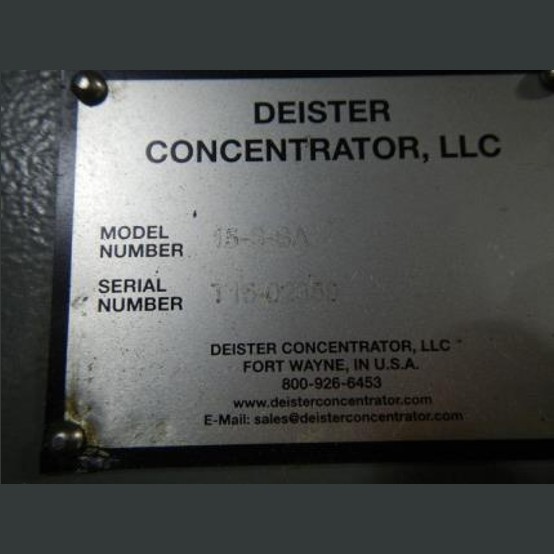 Deister 15-S Lab Concentrating Table