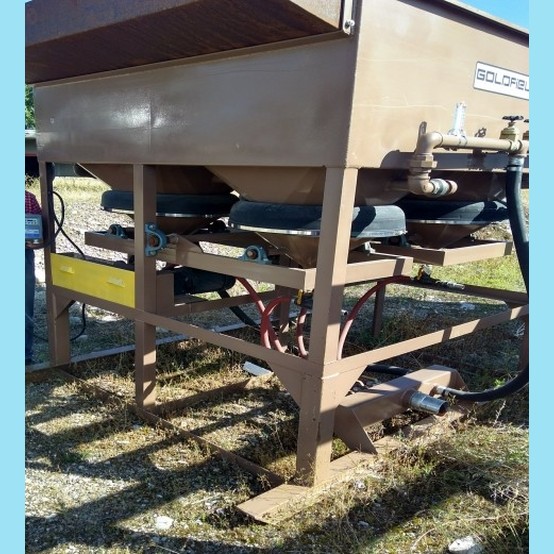 Goldfield 42 in. Quadplex Mineral Jig