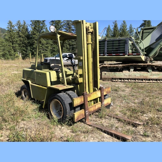 Clark Dual Wheel Forklift