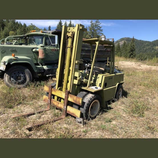 Clark Dual Wheel Forklift