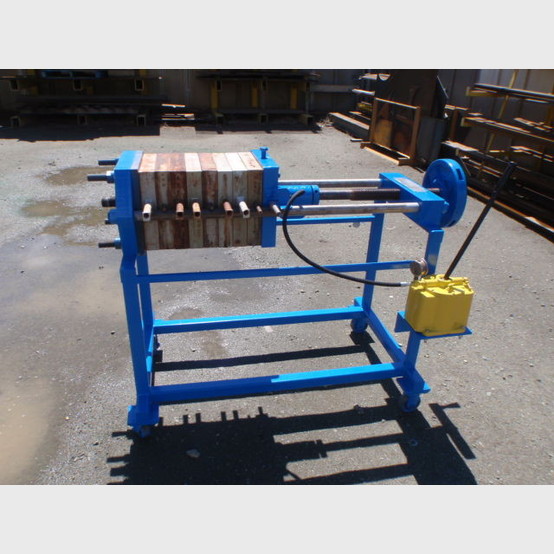 New Perrin Filter Press for Sale by Savona Equipment with 8 Recessed ...