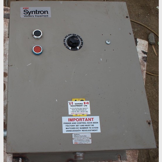 Syntron Vibrating Pan Feeder, 42in. wide X 60in. long for sale by ...