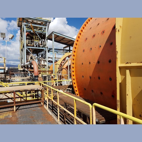 Hardinge SAG Mill 6.4m Dia x 3.35m EGL (21 ft. x 11 ft.)