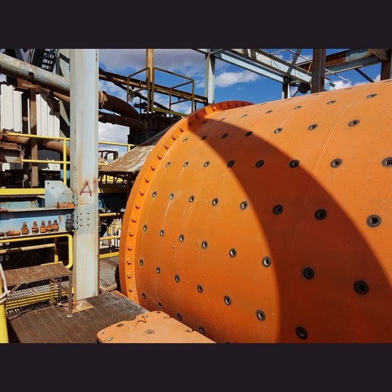 Fuller Traylor Ball Mill 4.88m dia x 7.47m EGL (16 ft. x 24 ft.)