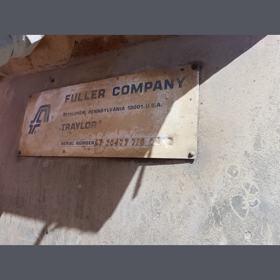 Fuller Traylor Ball Mill 4.88m dia x 7.47m EGL (16 ft. x 24 ft.)