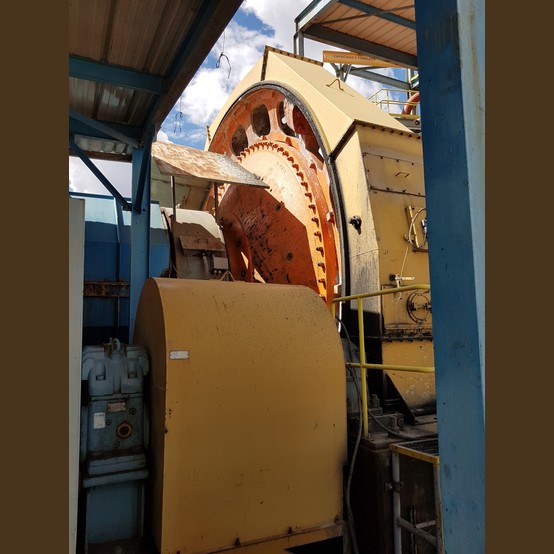 Fuller Traylor Ball Mill 4.88m dia x 7.47m EGL (16 ft. x 24 ft.)