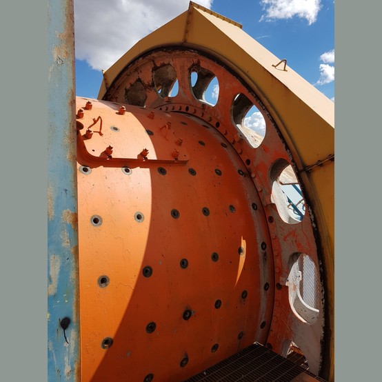 Fuller Traylor Ball Mill 4.88m dia x 7.47m EGL (16 ft. x 24 ft.)