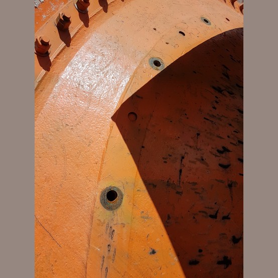 Fuller Traylor Ball Mill 4.88m dia x 7.47m EGL (16 ft. x 24 ft.)