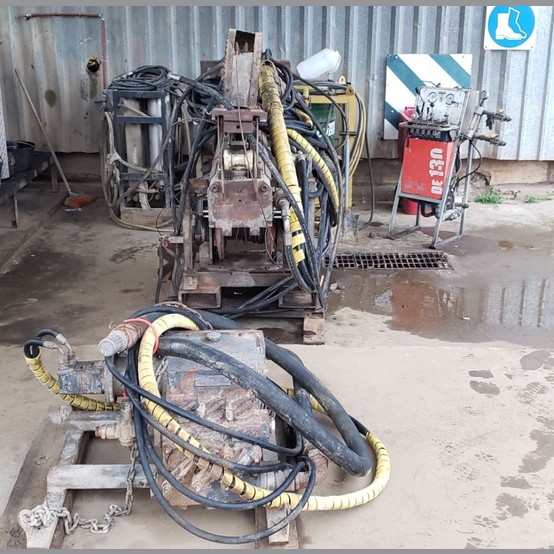 Sandvik DE130 Electric Hydraulic Underground Diamond Core Drill